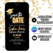College Fund QR Code Sign Template, Modern Minimalist Graduation Party ...