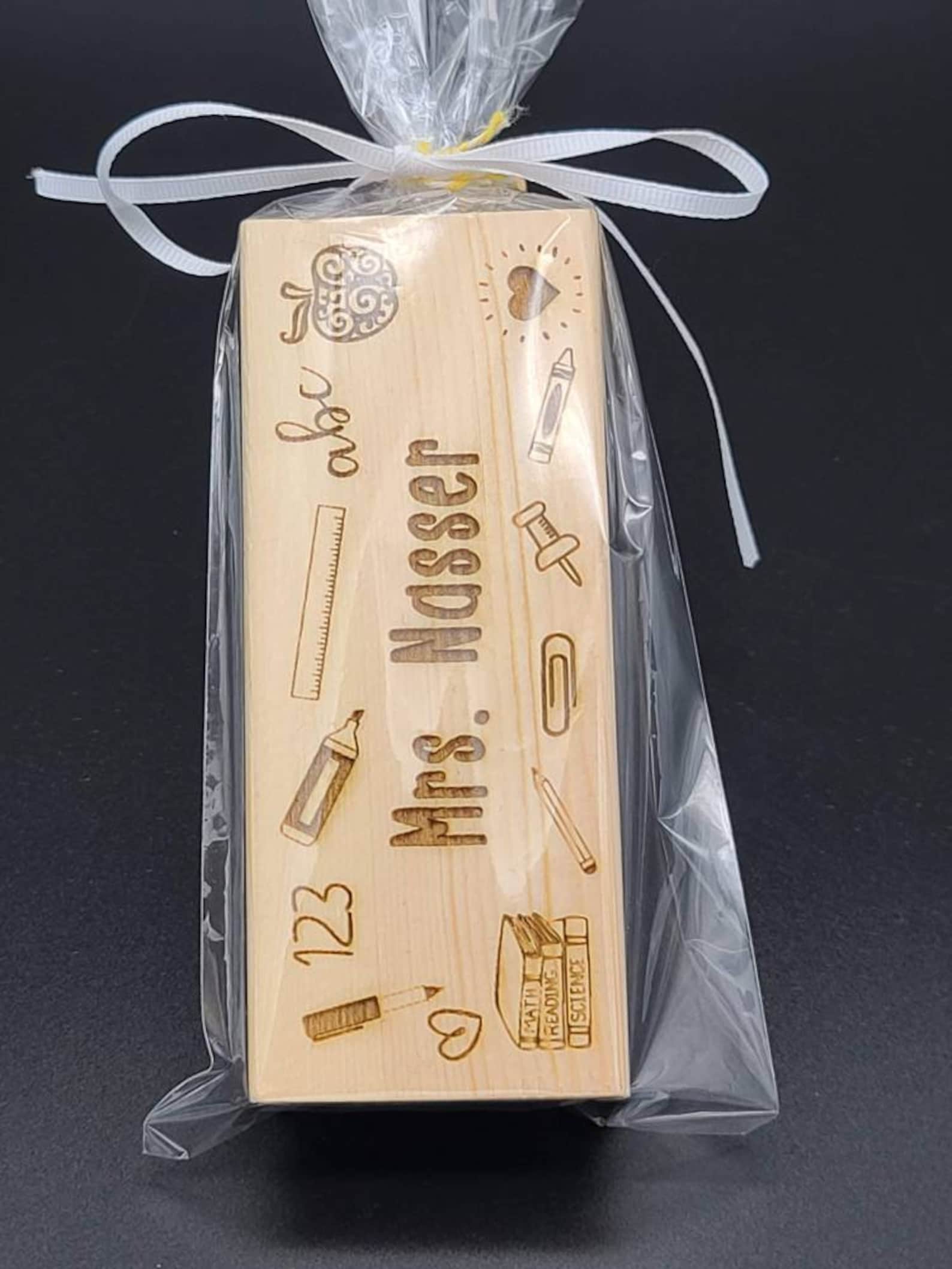 Teacher Appreciation Gift | Personalized Dry Erase Board Eraser ...