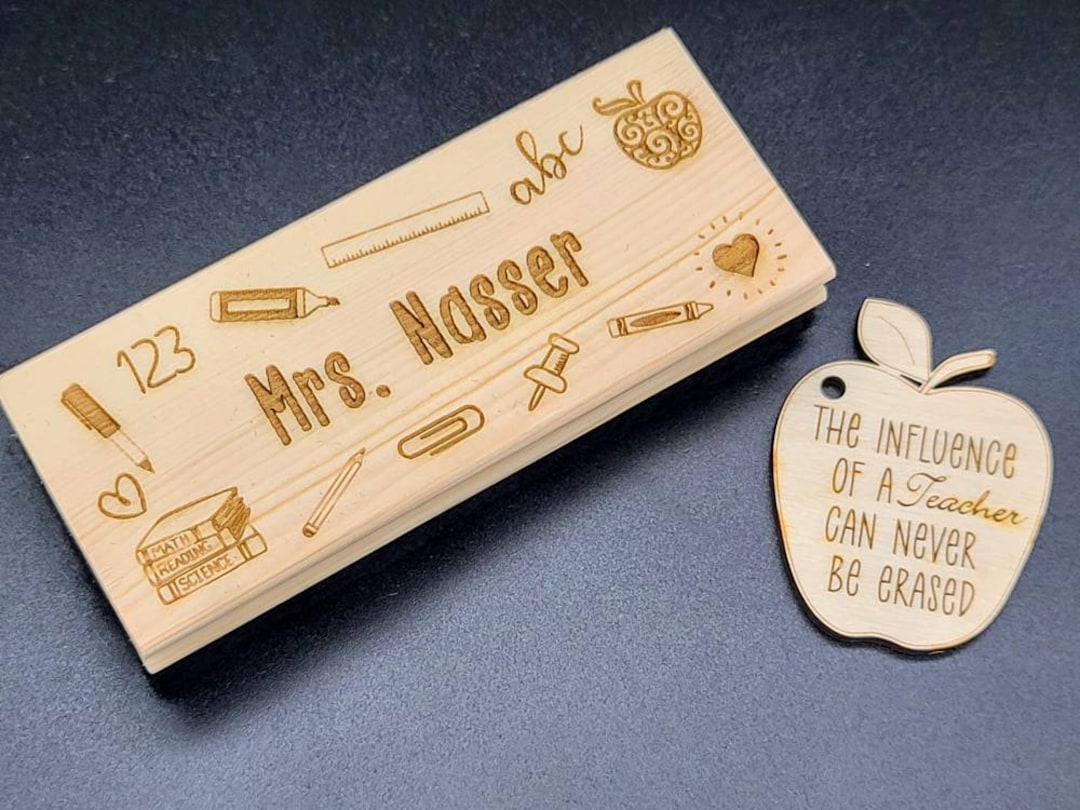 Teacher Appreciation Gift | Personalized Dry Erase Board Eraser ...