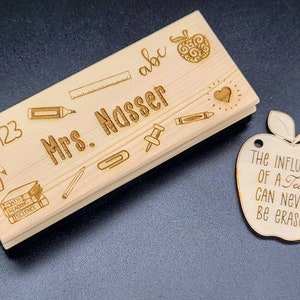 Teacher Appreciation Gift | Personalized Dry Erase Board Eraser ...