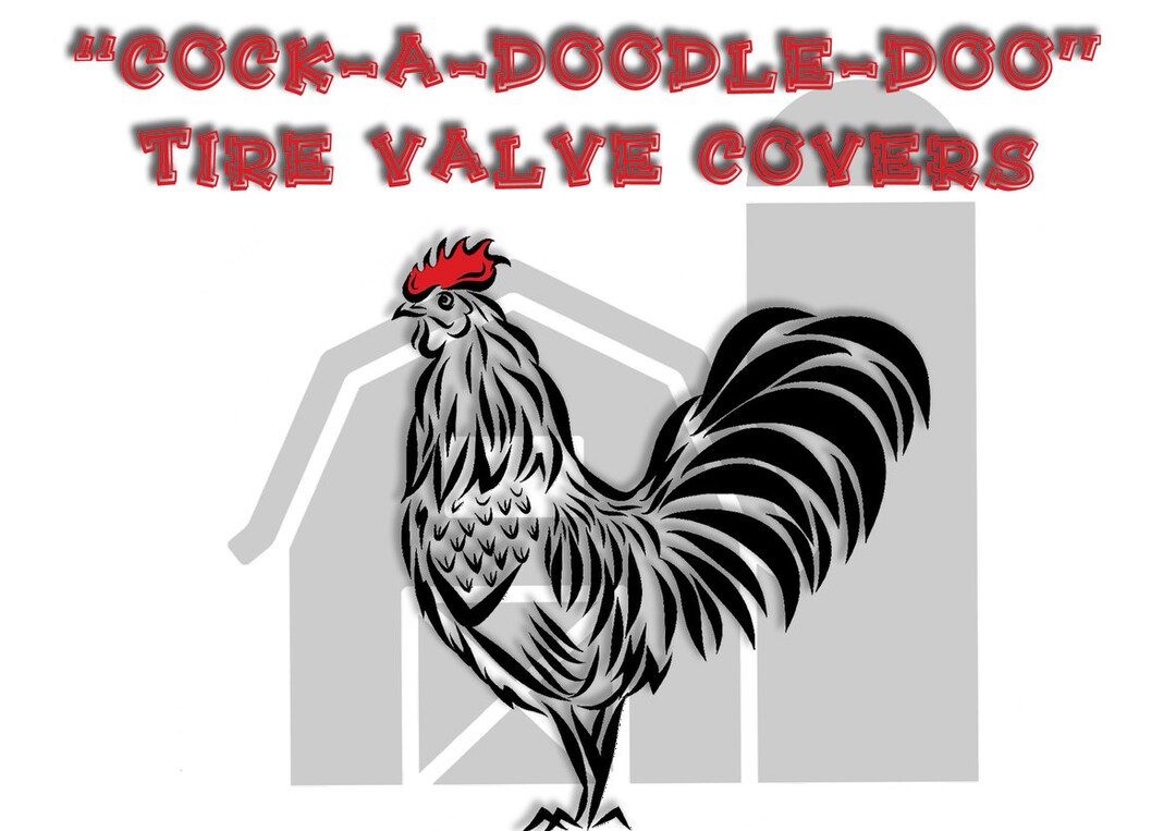 Cock-a-doodle-doo Tire Valve Caps - Etsy