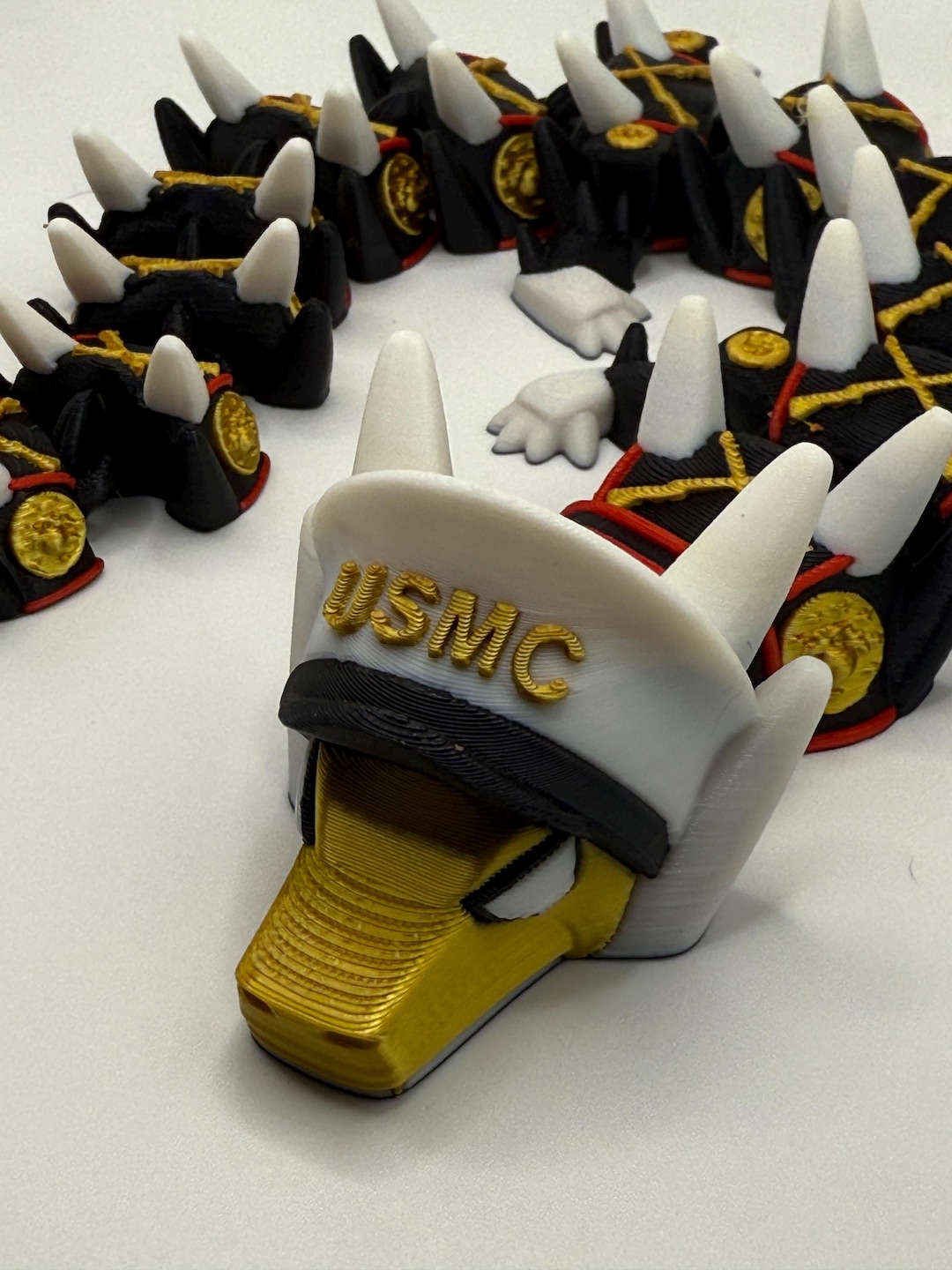 USMC Dragon – Fully Articulated Collectible With Ammo Can Case - Etsy