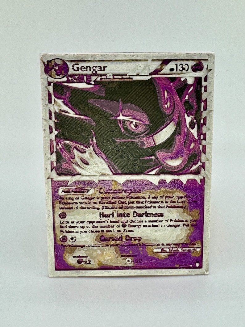 3D Printed Pokémon Cards - Etsy