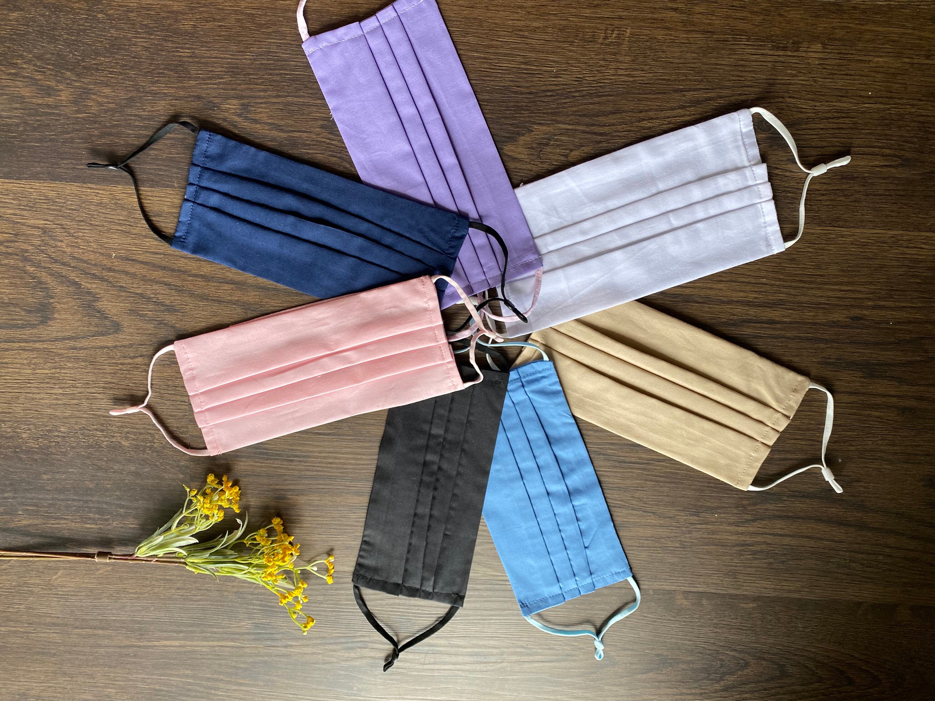 Summer Face-mask Cool Mask Solid Color Face Mask /light Weight - Etsy