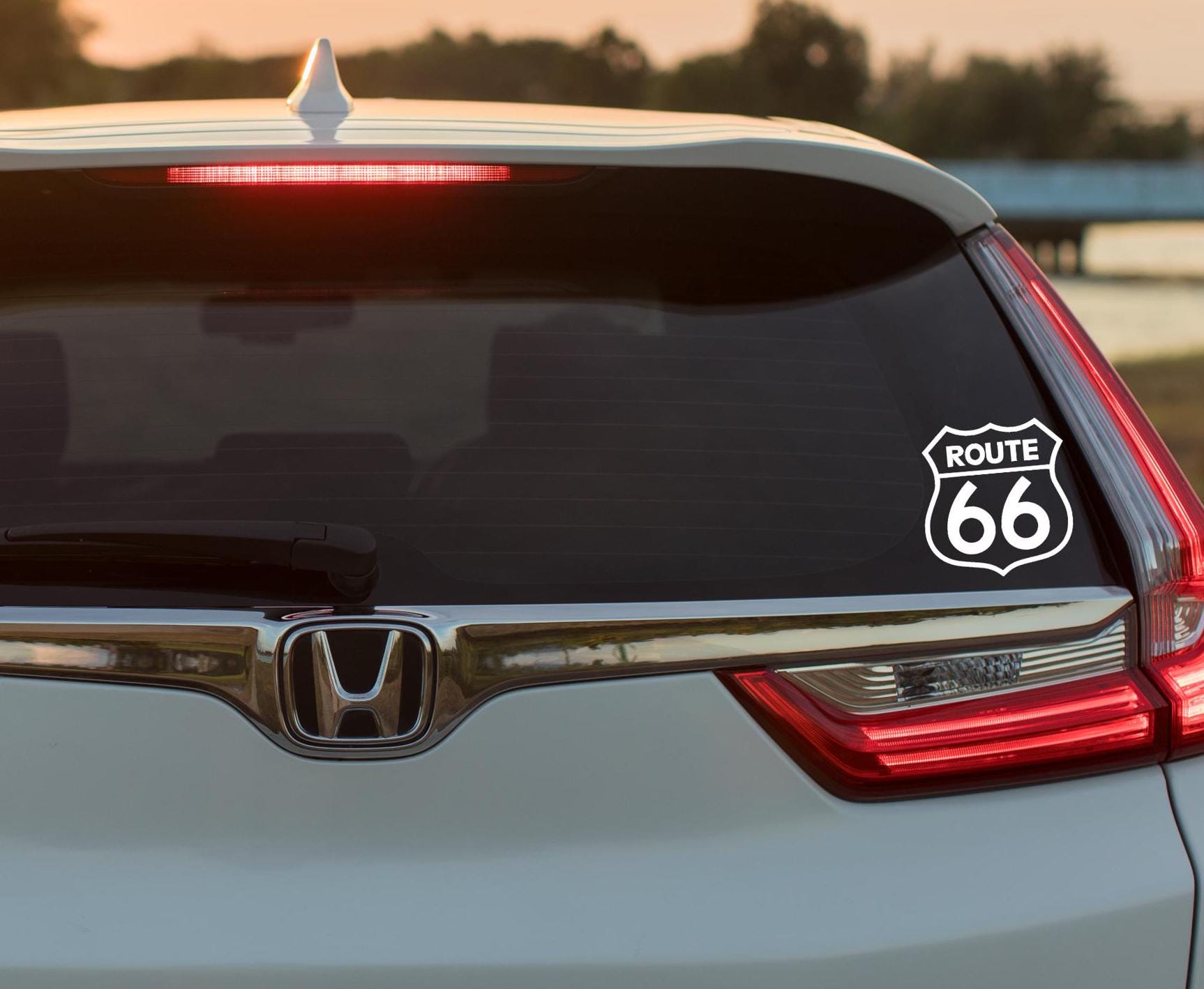 Route 66 Vinyl Die Cut Decal - Outline (various Sizes) - Etsy