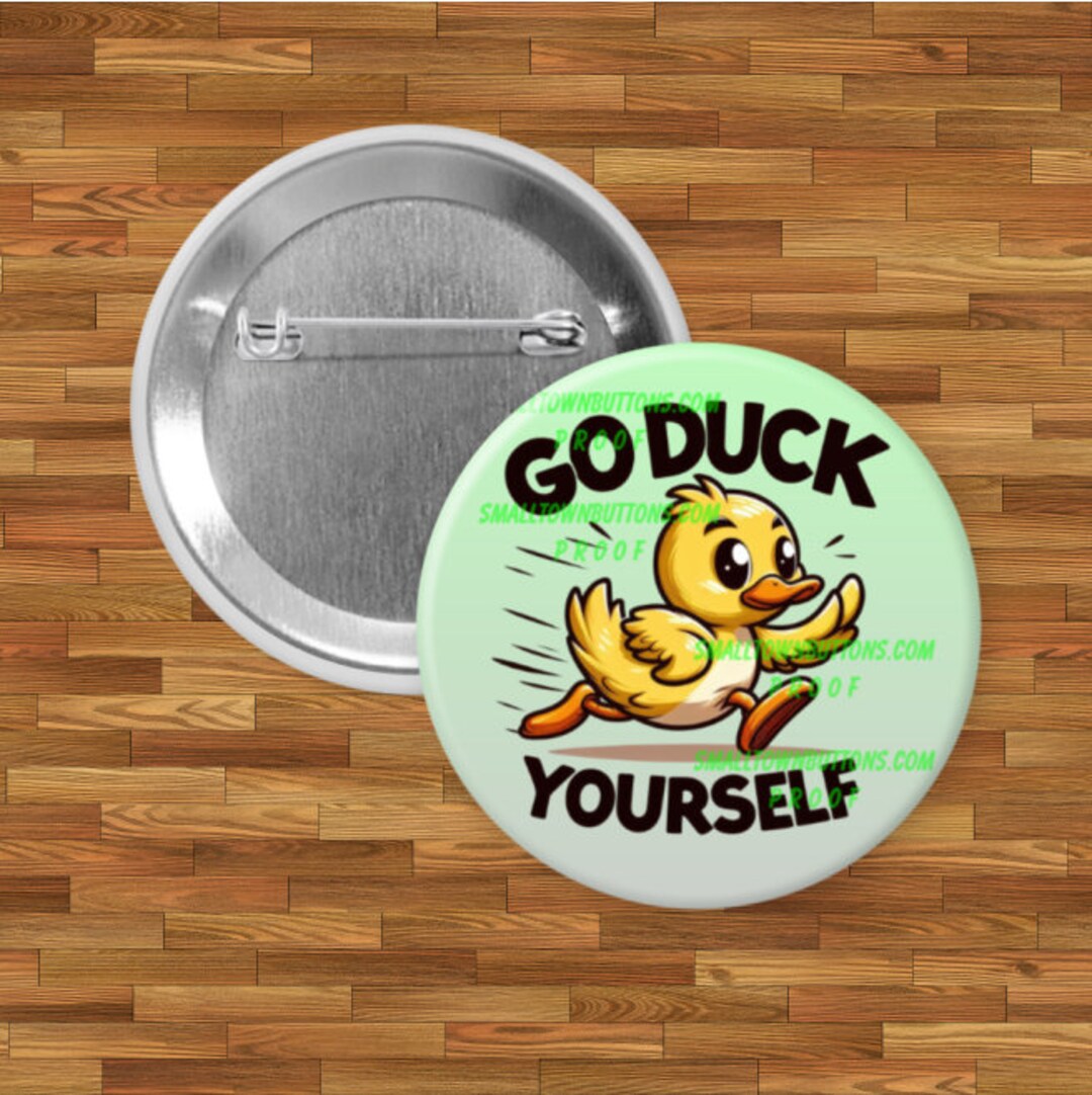 Sarcastic Ducks 2.25in Pinback Button, Magnet or Keychain - Etsy
