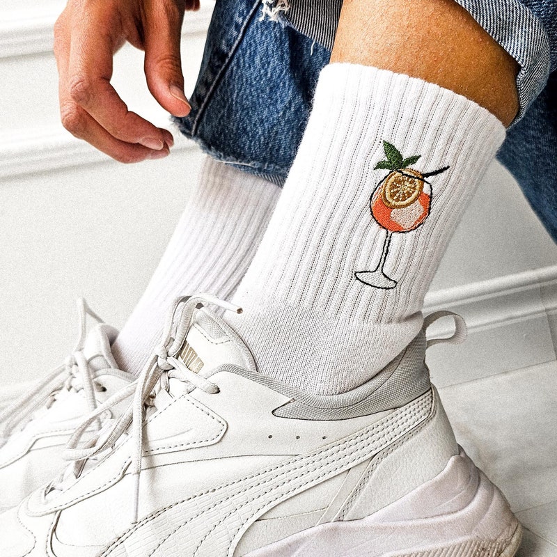 Aperol spritz socken - Etsy.de