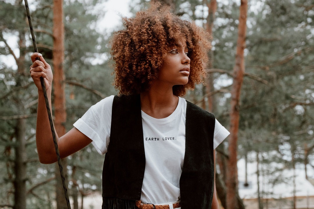 Earth Lover Recycled Organic Cotton T-shirt, Ethical Made, Vegan and ...
