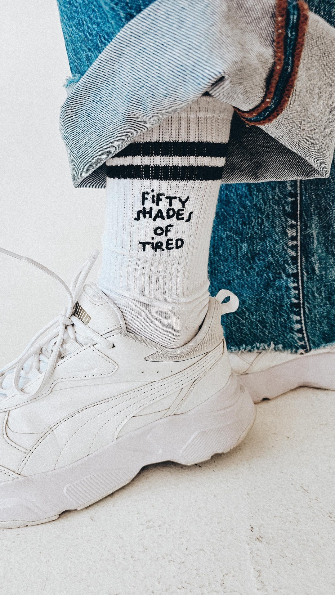 Custom Embroidered Socks Custom Gift for Anniversary Personalized Gift ...