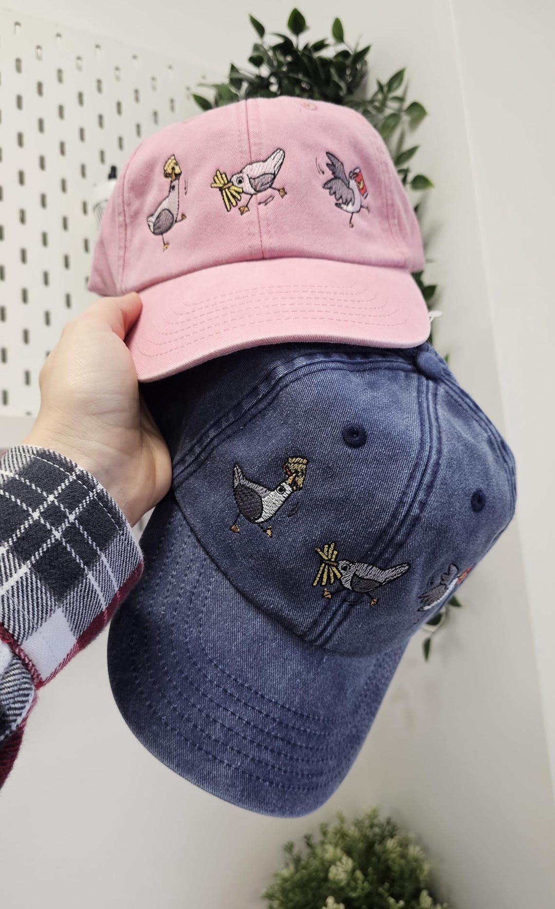 Cap With Seagull Summer Cute Embroidered Cap Vintage Summer Cap Dad ...
