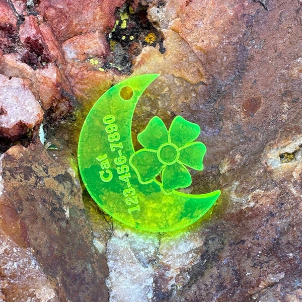 Ghost Dog Tag, Dog Id Tag Ghost, Halloween Pet Name Tag for Dogs ...