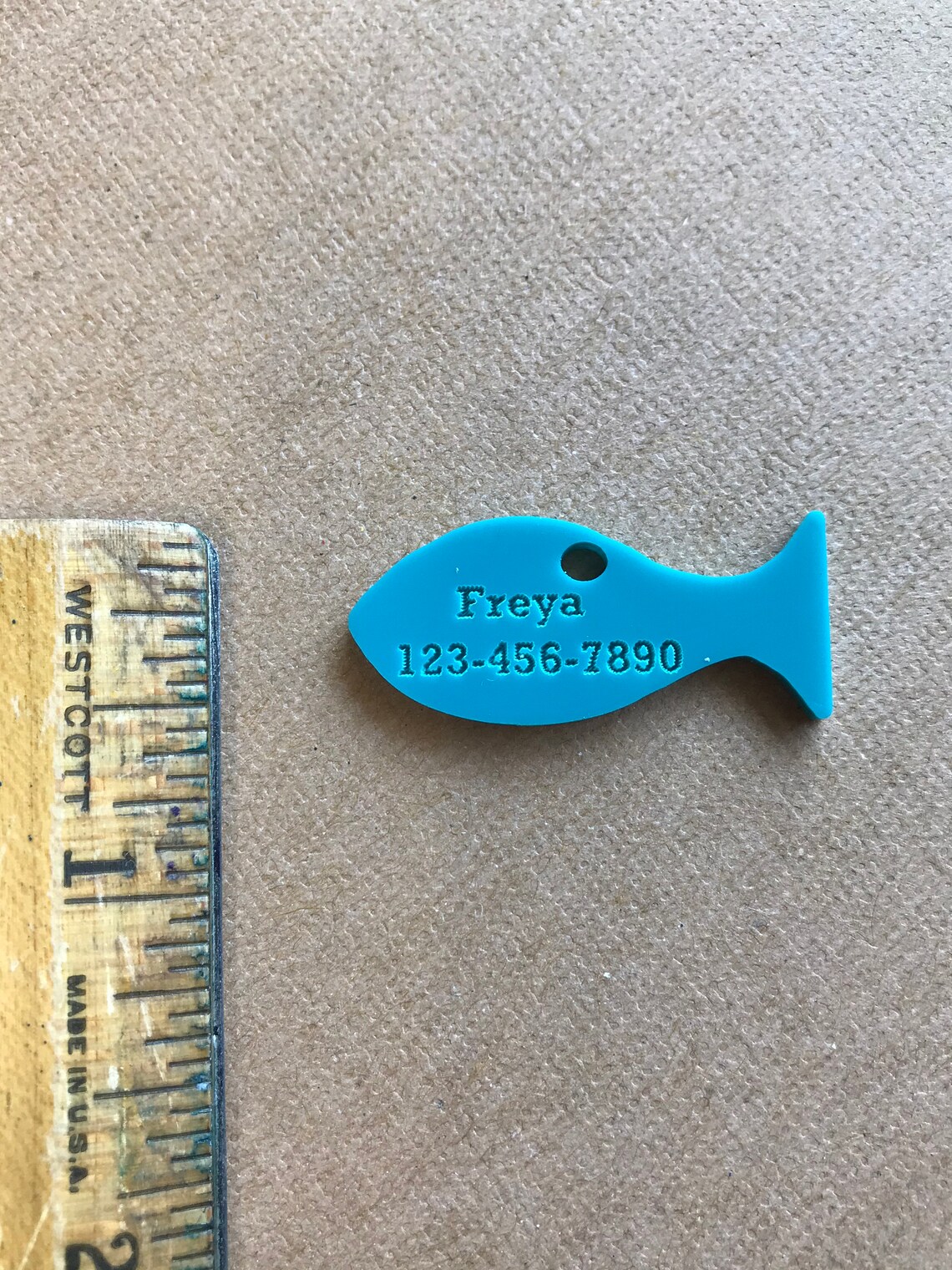 Fish Cat Tag Cat Name Tag Cute Pet Id Tag Pet Tags Cat - Etsy UK