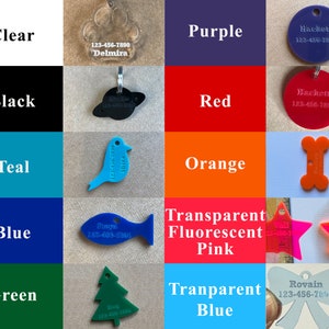 Ghost Dog Tag Dog Id Tag Ghost Halloween Pet Name Tag for - Etsy