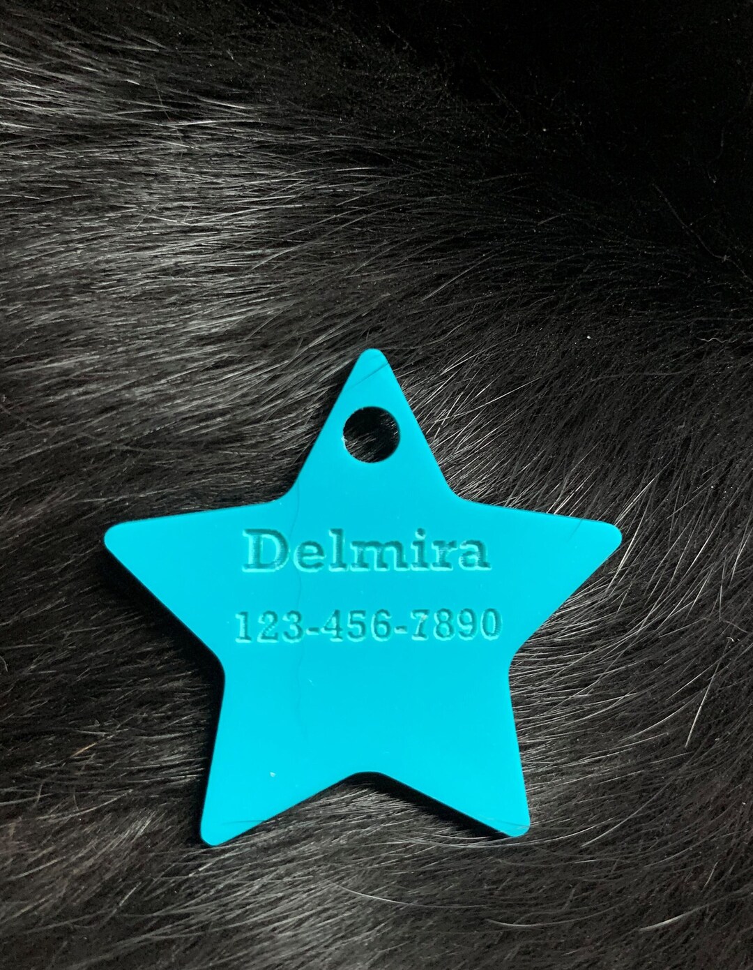 Pet Dog Tag Dog ID Tag Star Dog Tag Star Pet Id Tag Cute - Etsy
