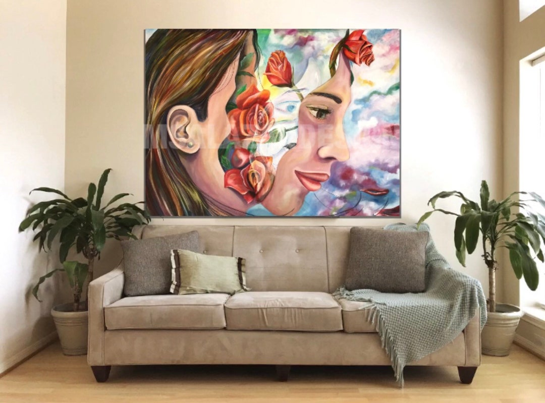 Beauty Has No Face - Stunning, Unique, Contemporary Wall Art, Acrylic ...
