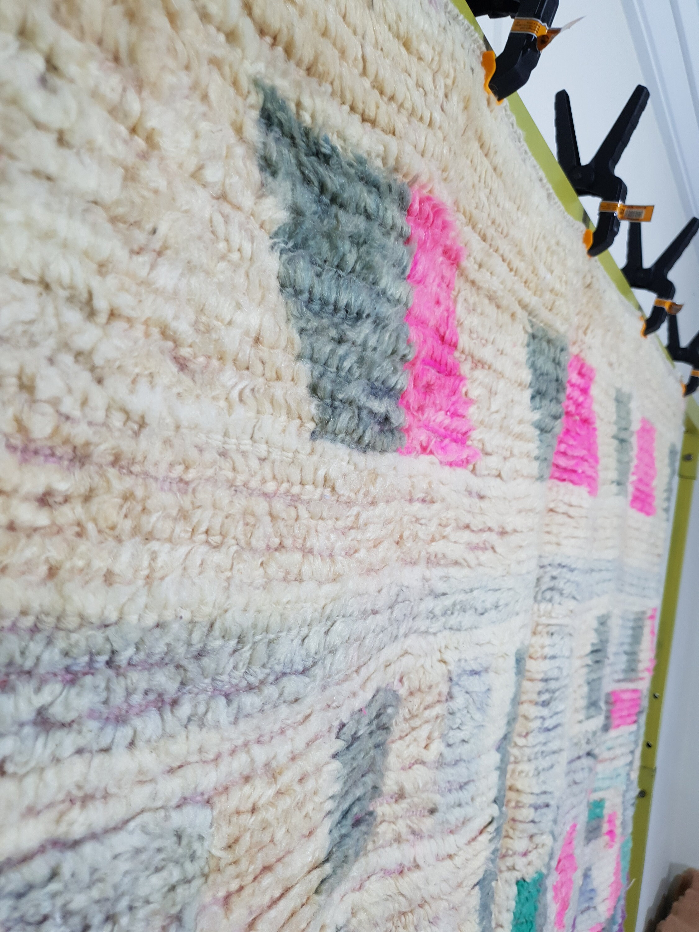 Tapis De Couloir Marocain Authentique Tapis Berbère Beni Ouarain Tapis ...