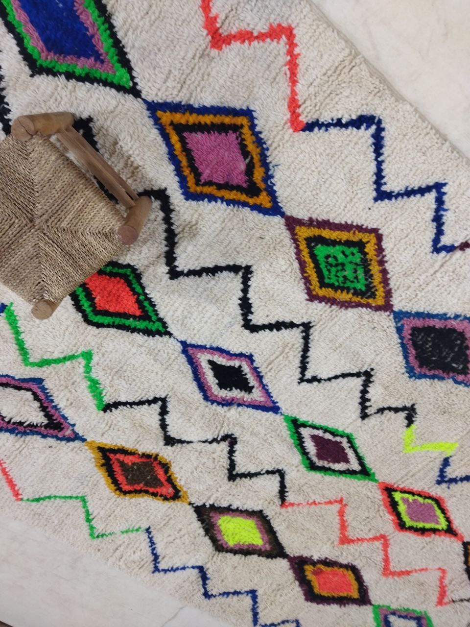 Colorful Rug, Minimal Rug, Abstract Rug ,living Room Rug, Hand Drawn ...