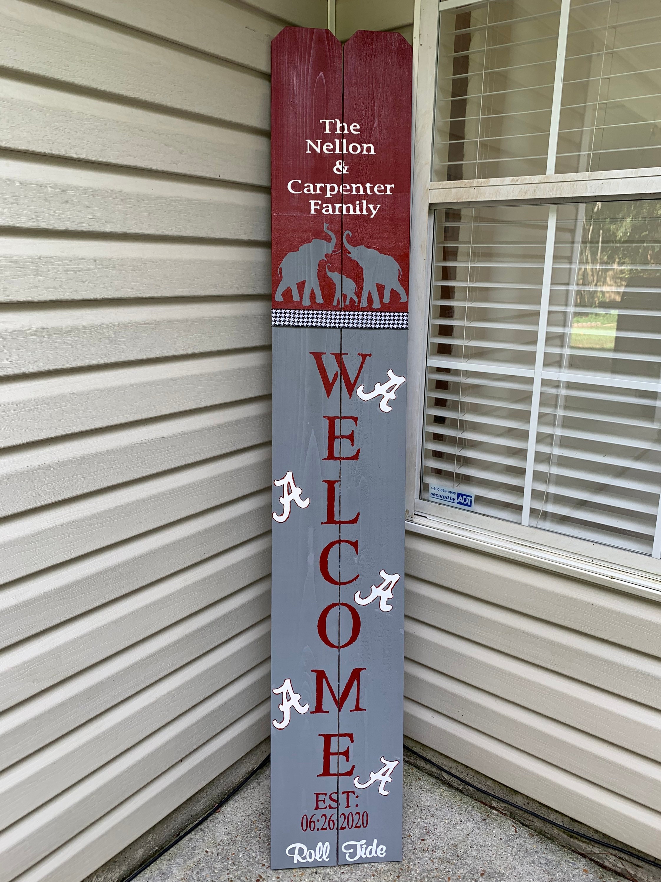 Collegiate Welcome Signs | Etsy