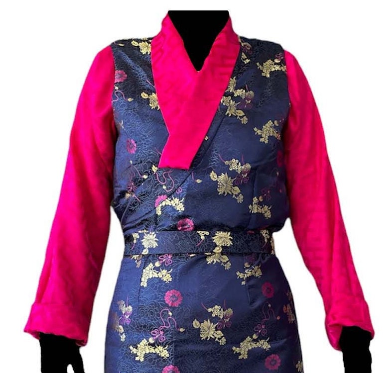 Tibetan Women's Traditional Dress Chupa Shirt and Apron - Etsy