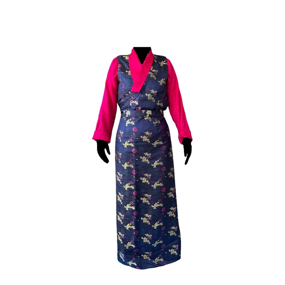 Tibetan Women's Traditional Dress Chupa Shirt and Apron - Etsy