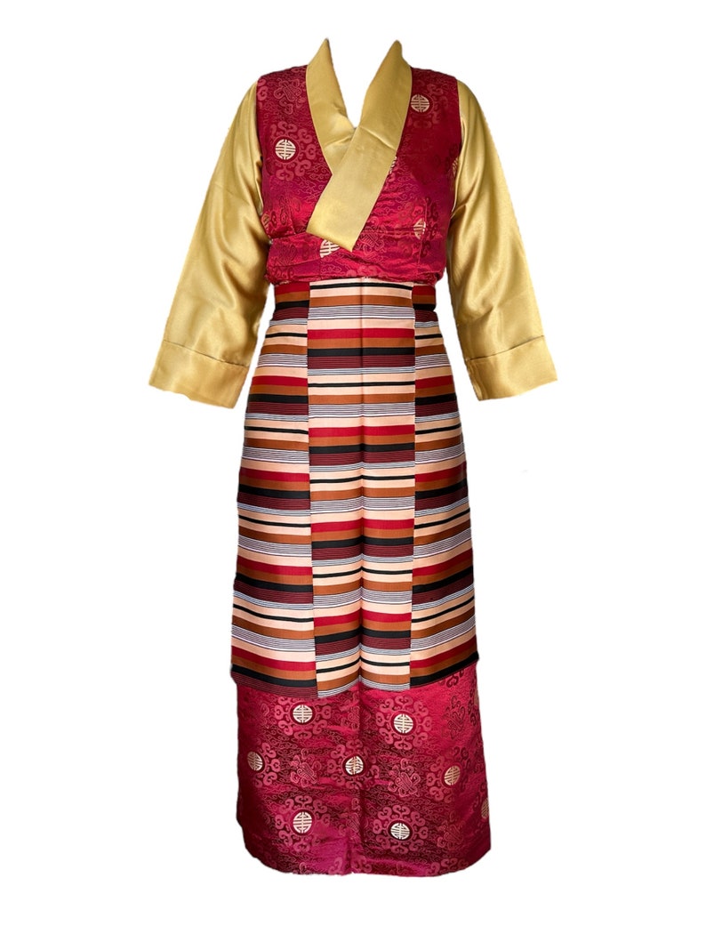 Tibetan Women's Traditional Dress Chupa, Shirt and Apron - Etsy