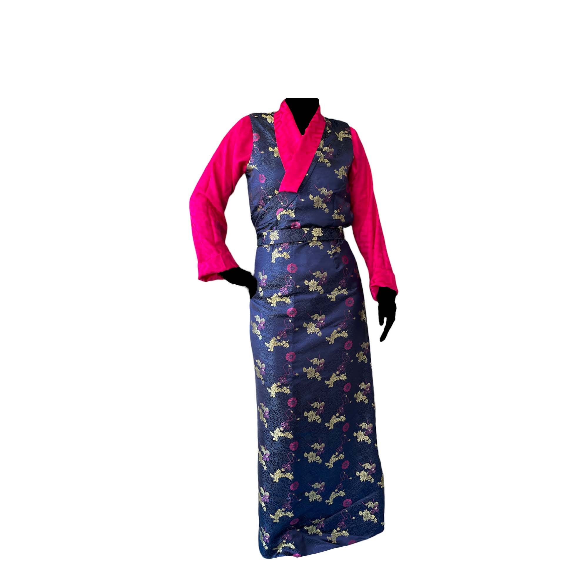 Tibetan Women's Traditional Dress Chupa Shirt and Apron - Etsy