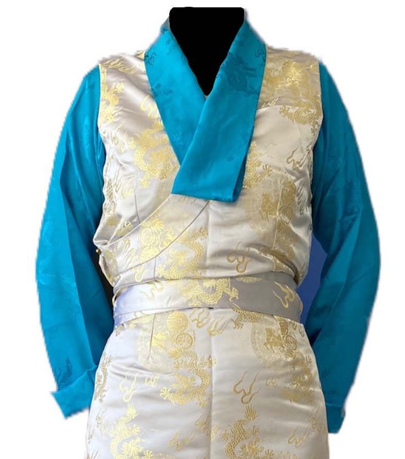 Tibetan Women's Traditional Dress Chupa, Shirt and Apron - Etsy