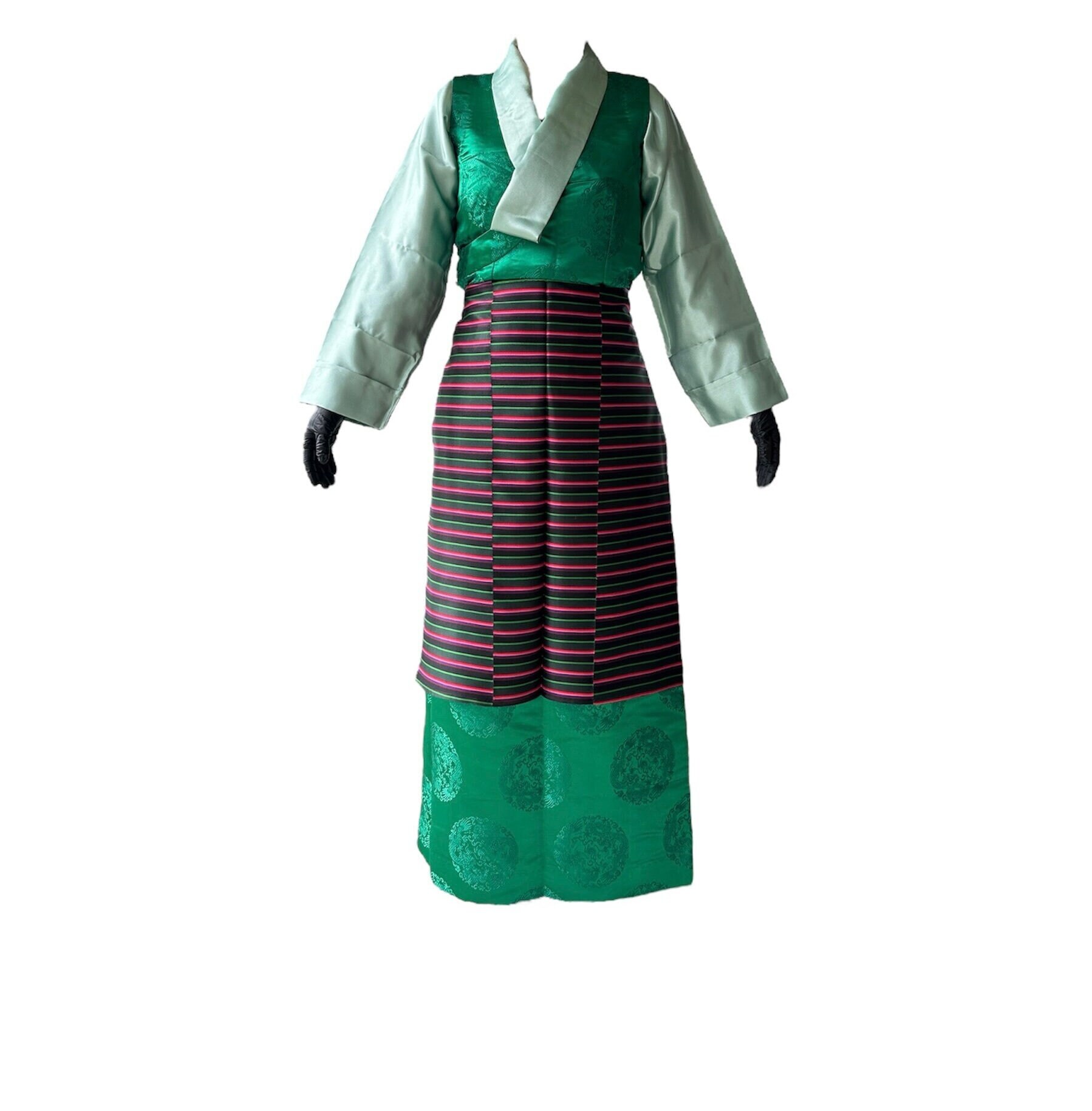 Tibetan Women's Traditional Dress Chupa Shirt, Chupa and Apron - Etsy