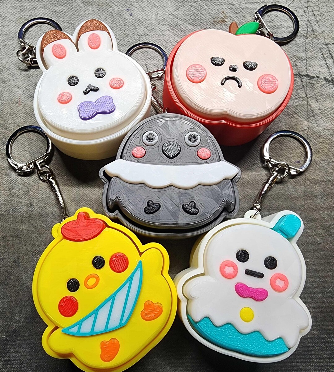 Love and Deepspace Mascot Fidget Clicker Keychains - Etsy