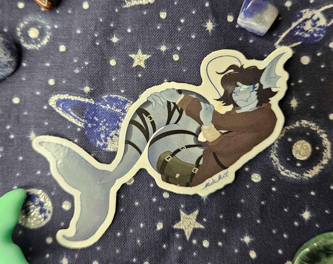 Sebastian Solace Sticker - Etsy