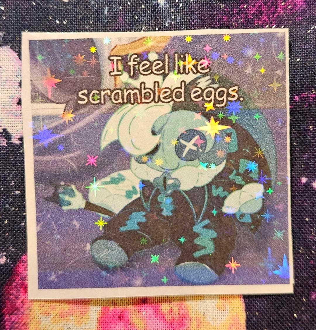 Shadow Milk Meme Sticker Cookie Run - Etsy