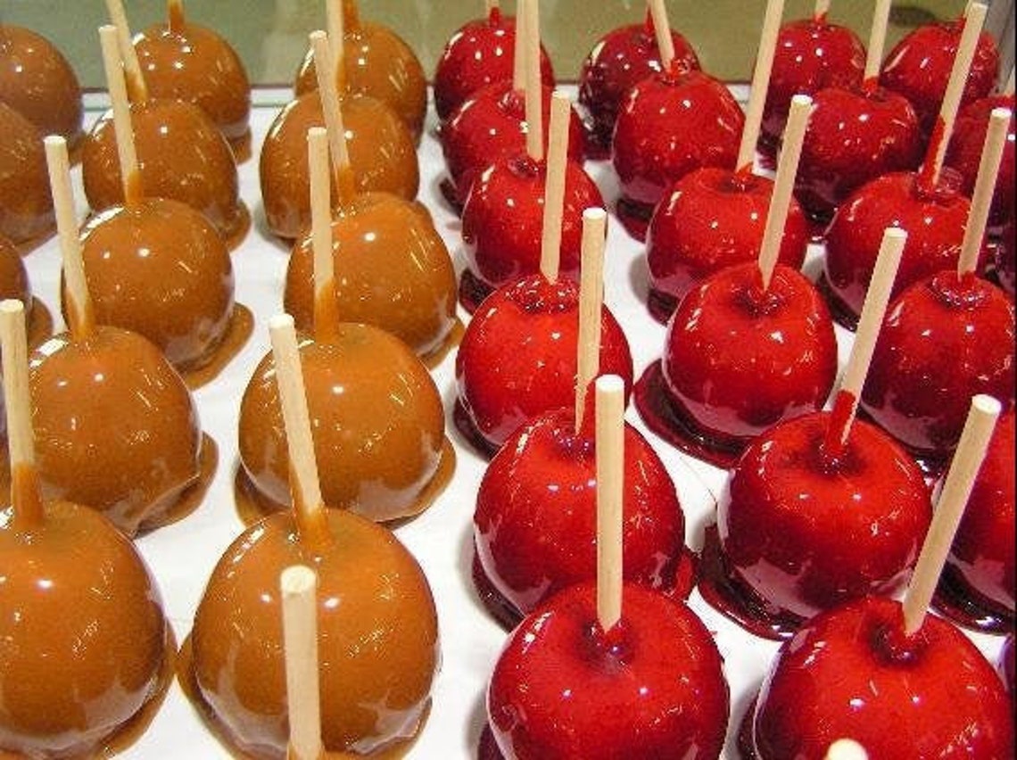 CANDY APPLE KIT Make Your Own Candy Apples - Etsy