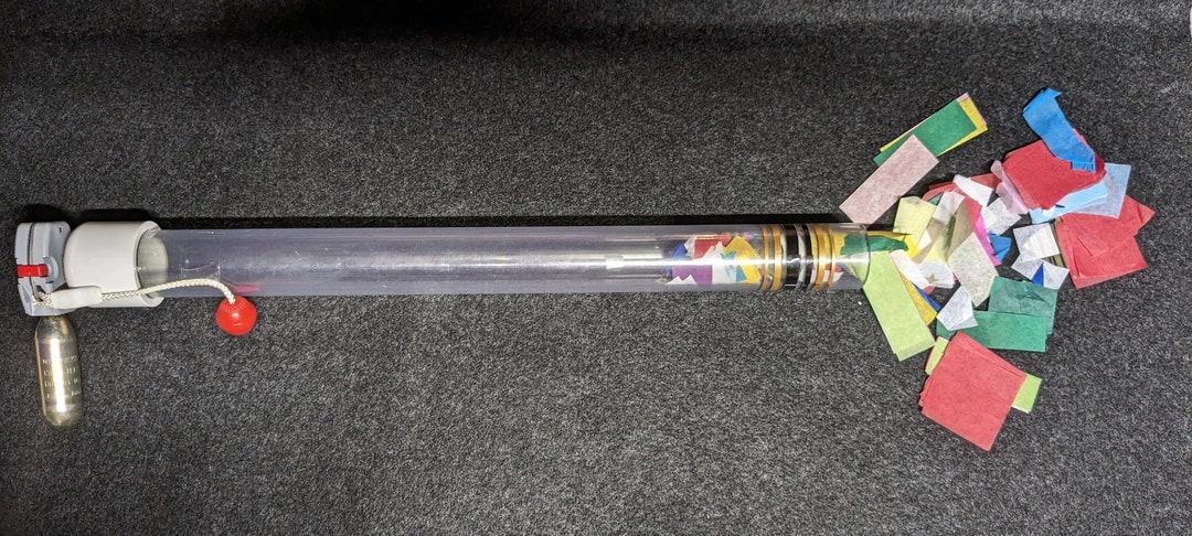 Reusable CO2 Confetti Cannon - Etsy