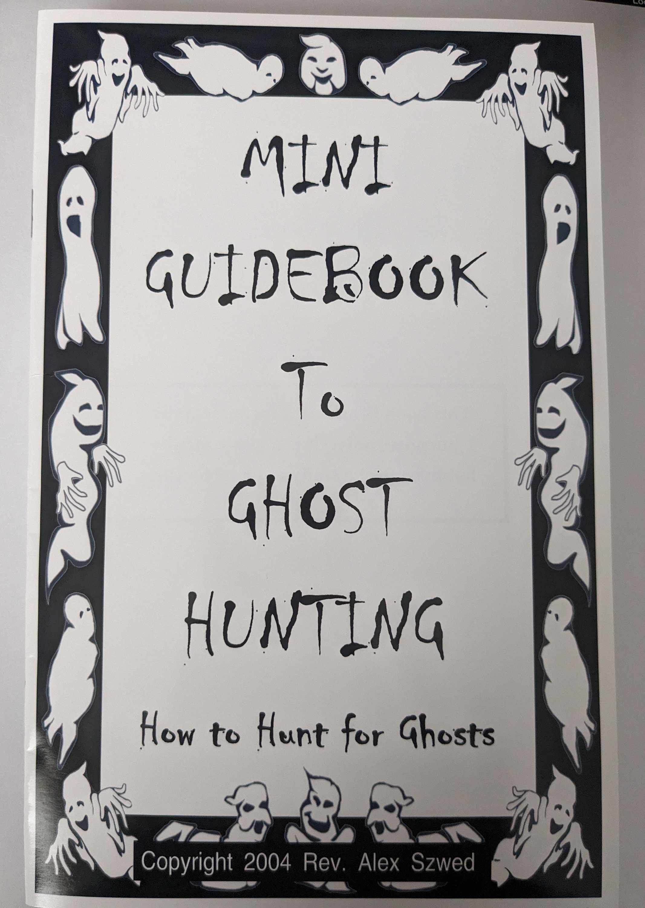 Ghost Hunting Guide Book - Etsy