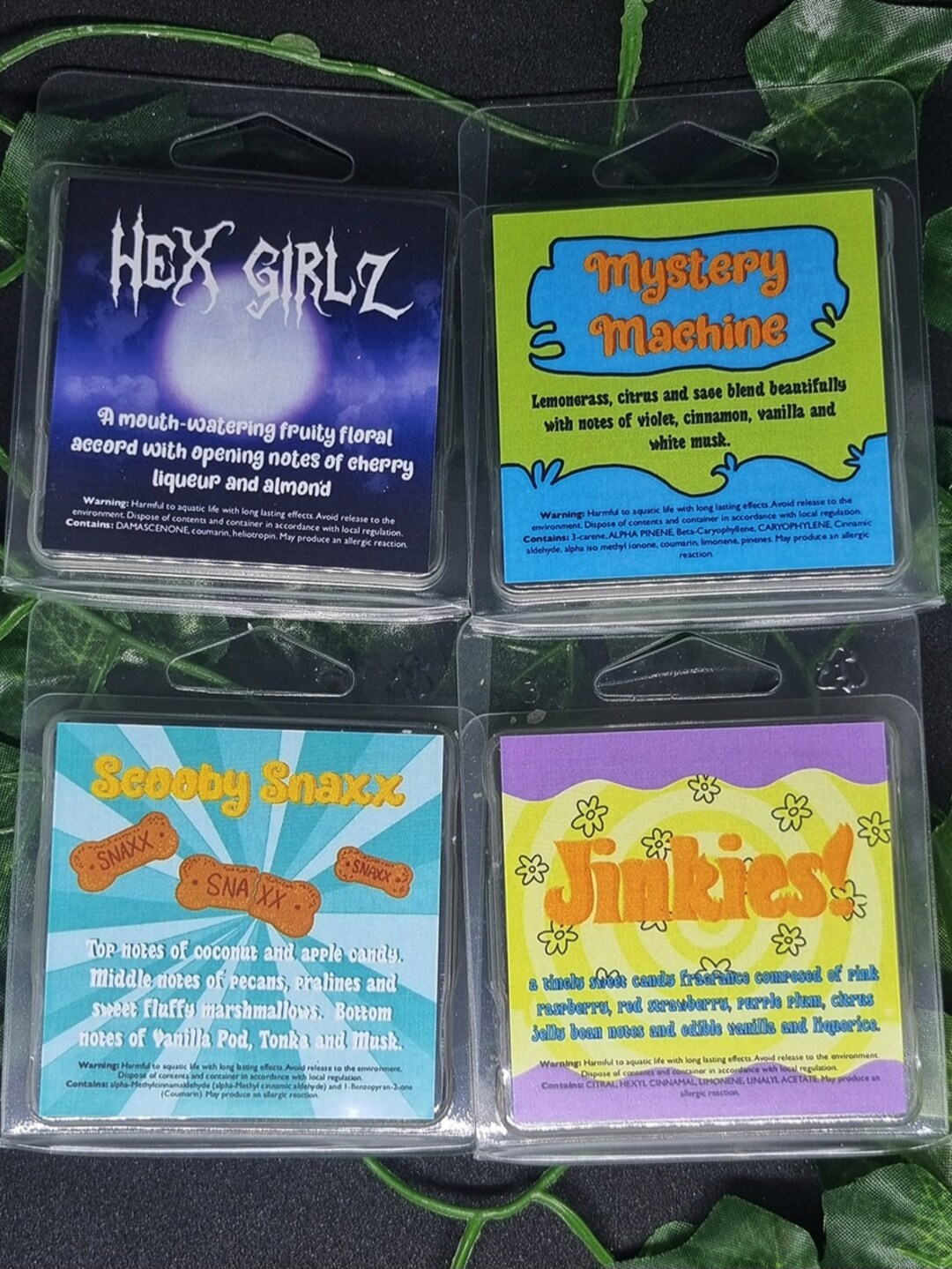 Scooby Inspired Square Wax Melt Clamshells , Home Fragrance, Candles ...