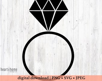 Ring SVG, Ring Outline, PNG, PDF, Ring Vector for Cricut, Ring Svg Cut ...
