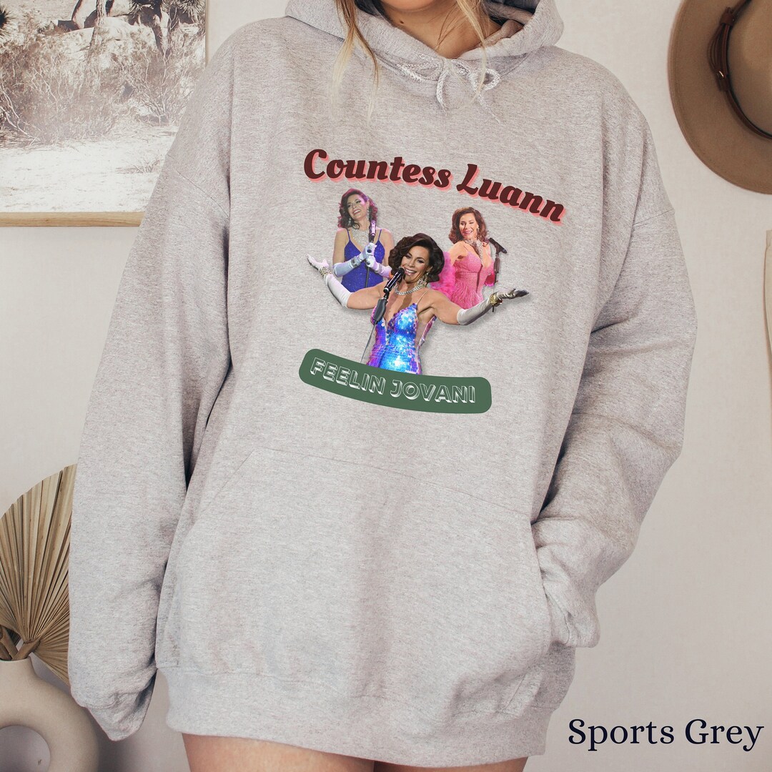 Bravo Merch Unisex Gildan Hoodie Sweatshirt Luann De Lesseps RHONY ...