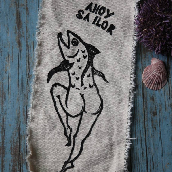 Mermaid Patch - Etsy