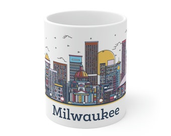 Milwaukee Skyline Mug - Etsy