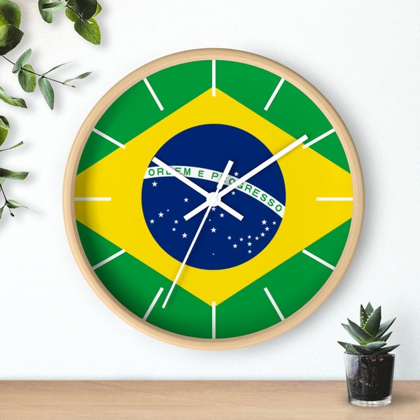 Wooden Brazilian Flag - Etsy
