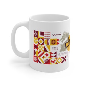 China Coffee Mug 11oz - Chinese World Travel Themed, Banner With ...