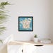 France Map Canvas Art: Illustrated French Travel Map in Wooden Frame - Etsy