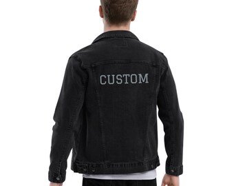 Custom Denim Jacket - Etsy