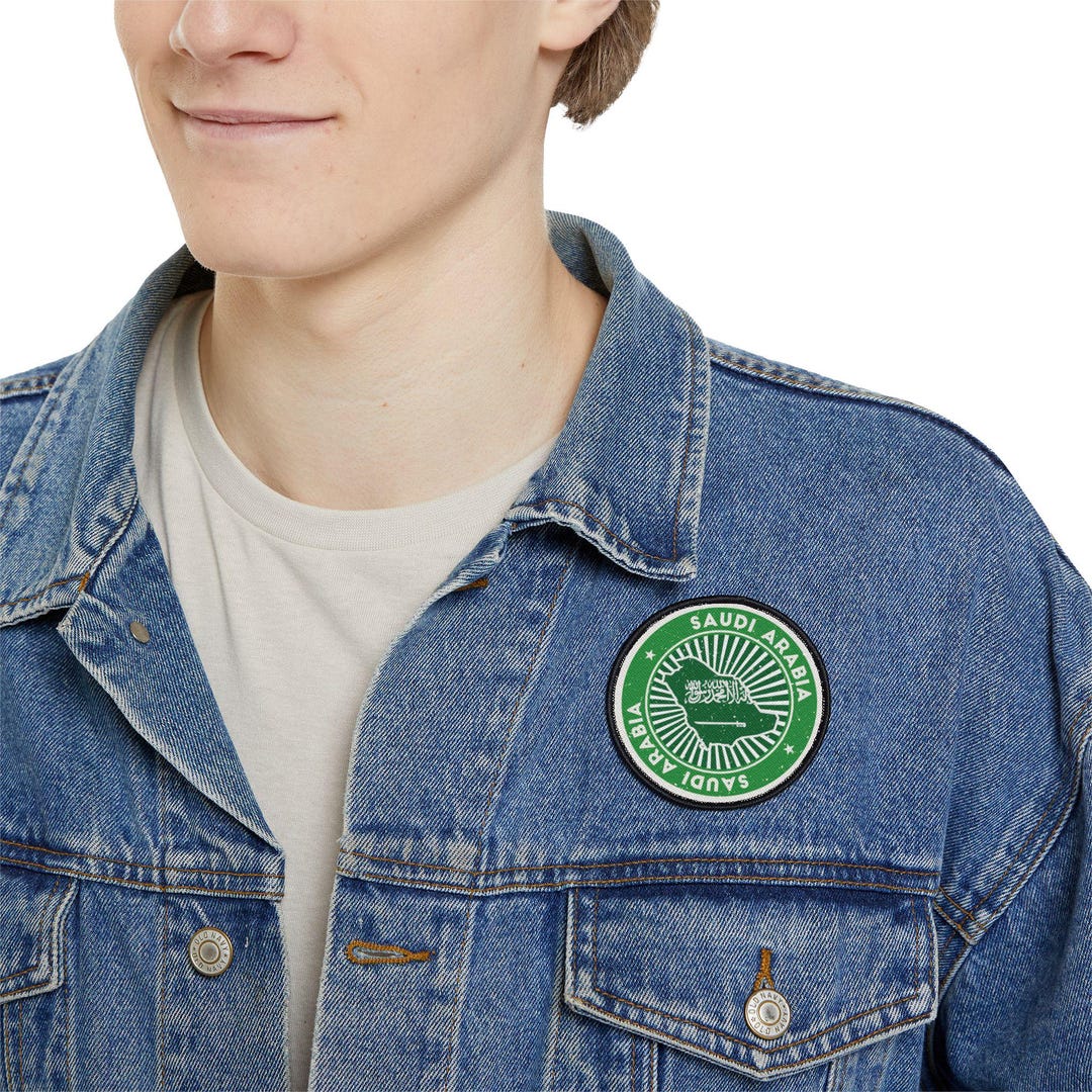 Saudi Arabia Vintage Flag Patch: Iron-on Travel Souvenir (3 Inch) - Etsy