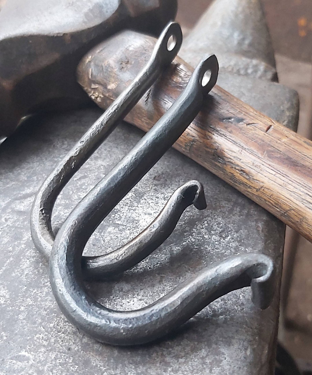 Hooks Hand Forged - Etsy