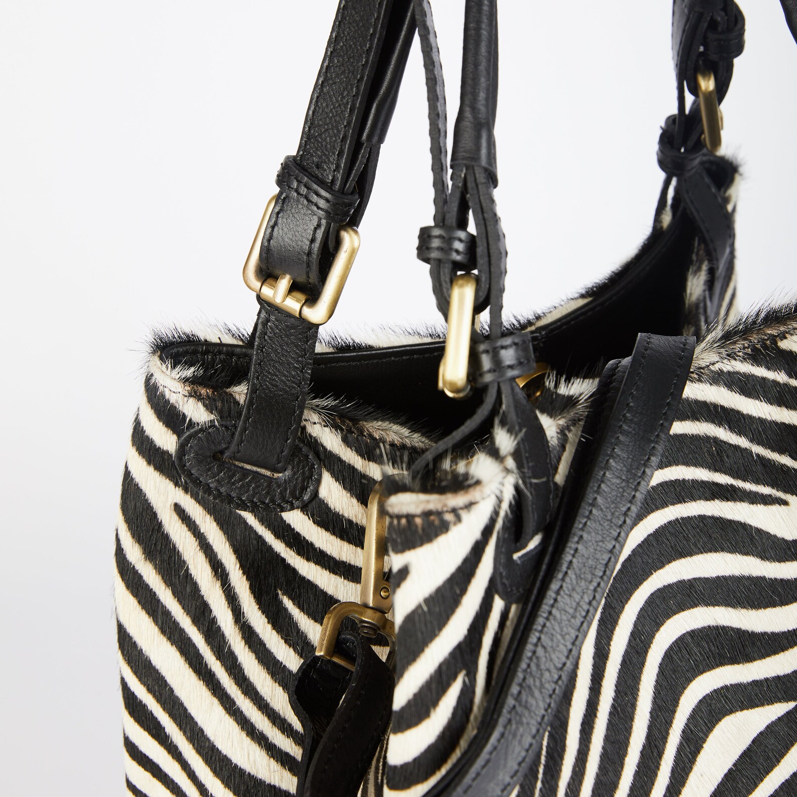 Zebra Print Tote Bag / Zebra Leather Bag / Zebra Crossbody Bag - Etsy