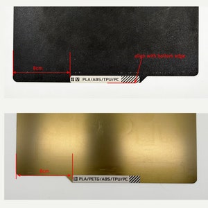 Sheet Detection Stickers for Bambu Lab Printers - Textured and Smooth ...