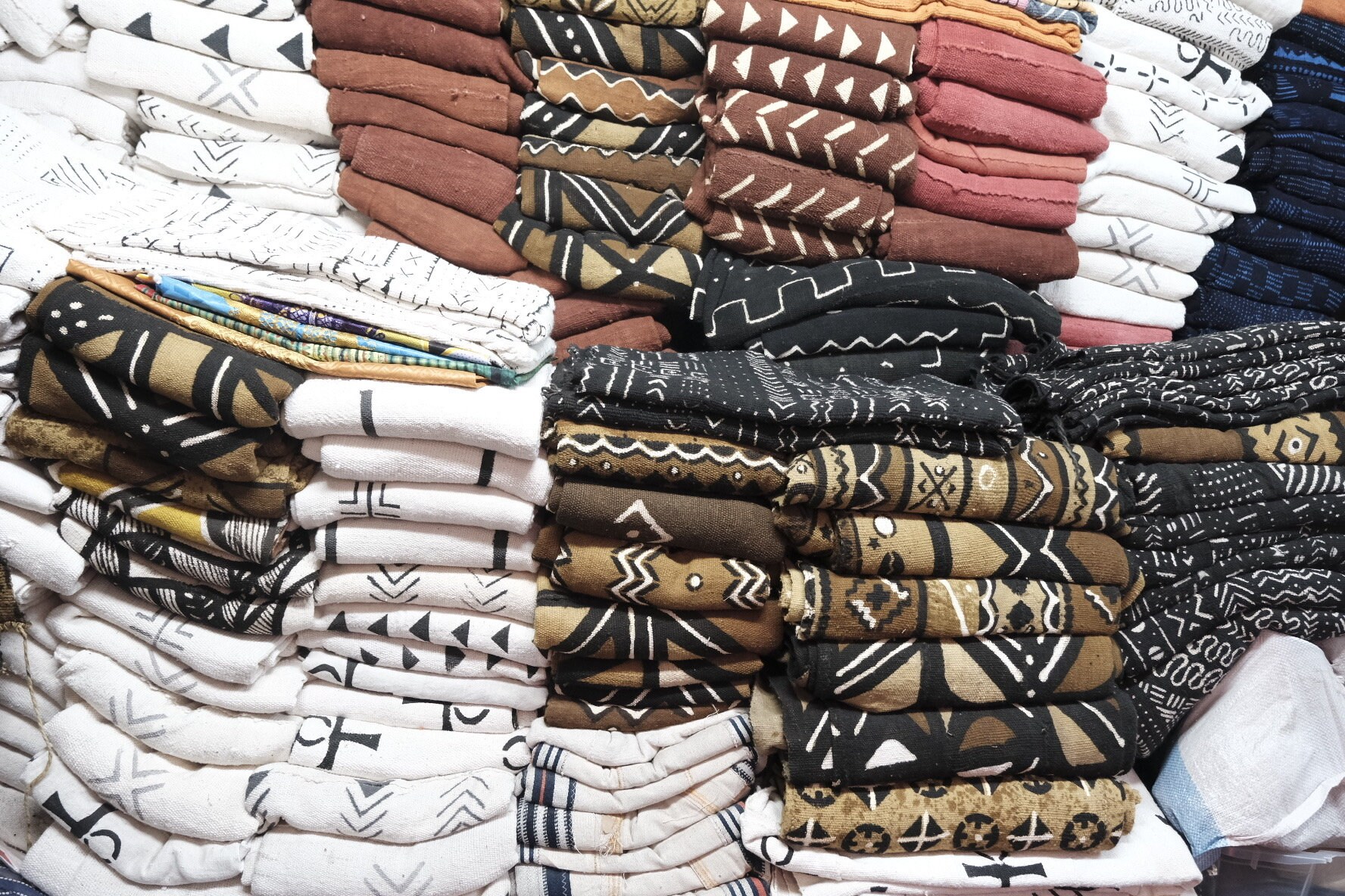 Mudcloth Bogolan Fabric - Mali - Etsy