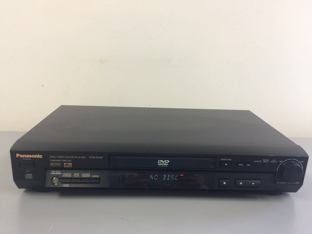 Panasonic DVD-RV31 Single CD/DVD/MP3 Player - Etsy