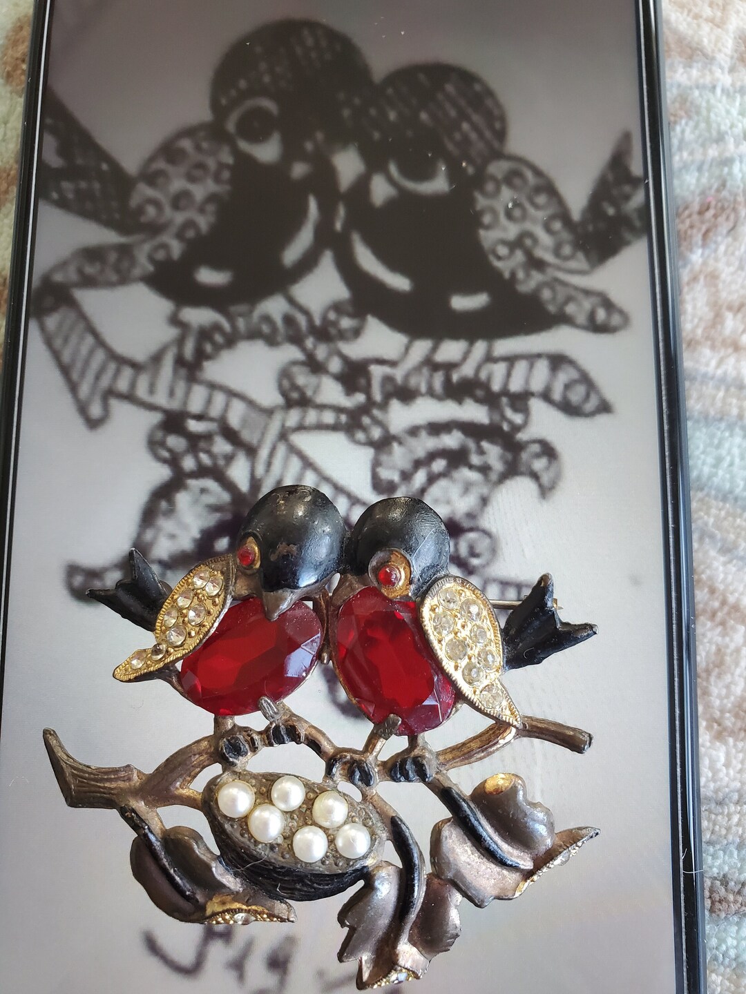 Trifari Bird Figural Brooch Prototype or Inspiration for a - Etsy